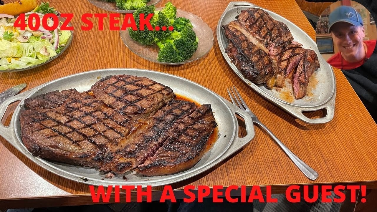 2 1 2 Pound Steak With Special Guest Monster Sirloin Challenge