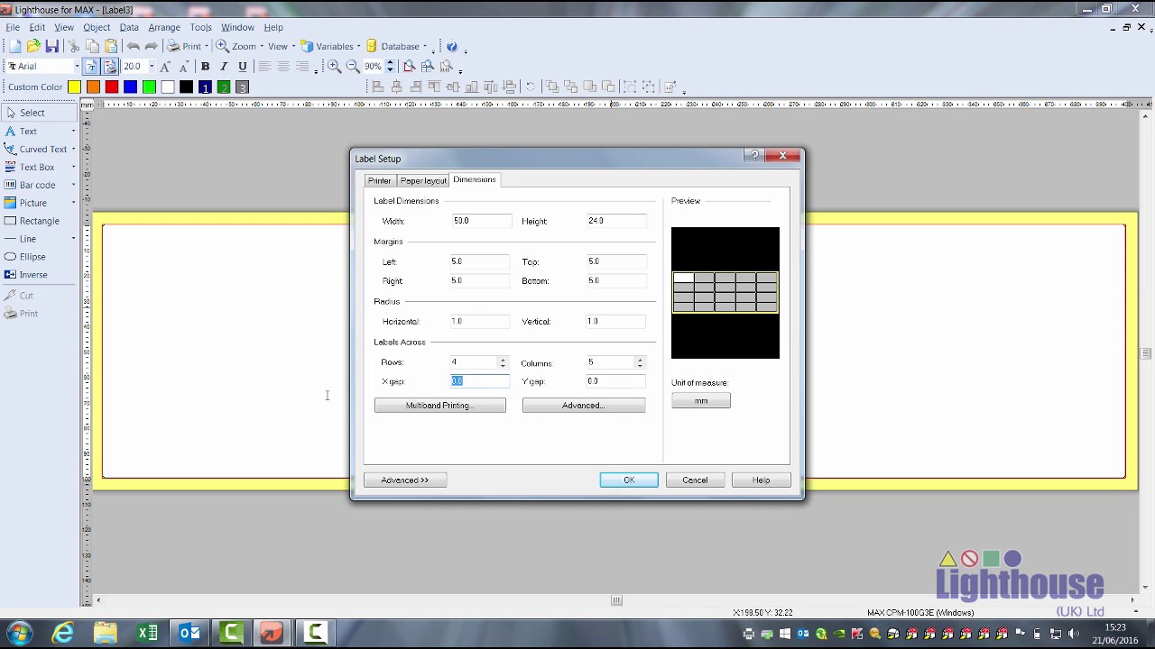 Lighthouse Cpm 100 Duplicate Labels Youtube