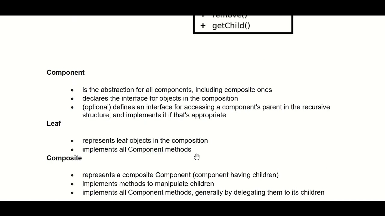 Composite Design Pattern Youtube