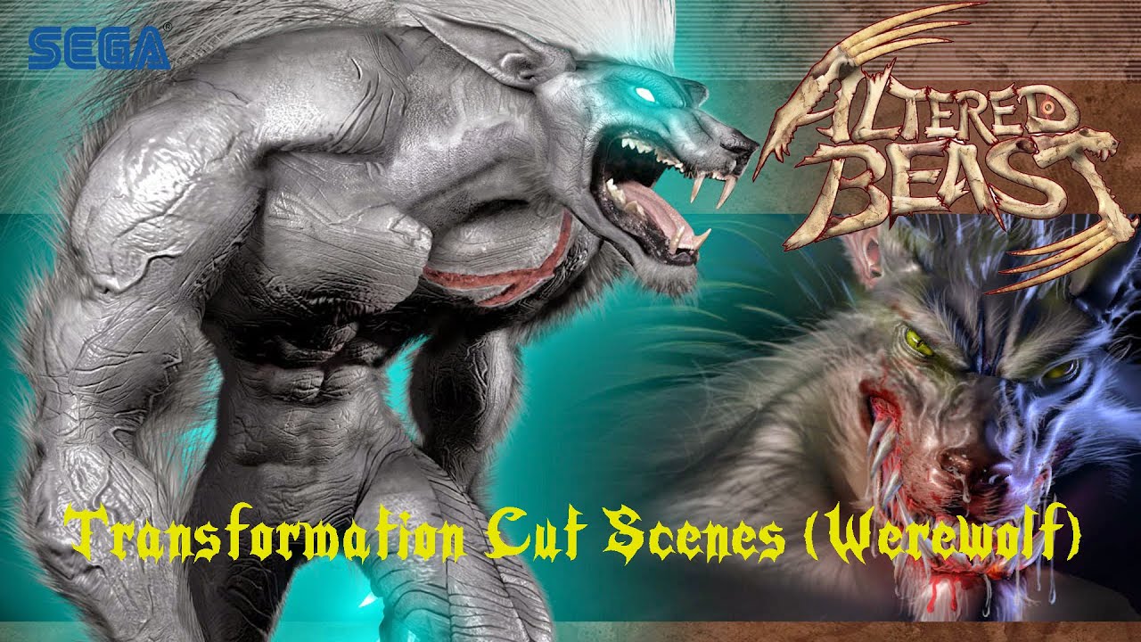 Project Altered Beast Transformation Cut Scenes Werewolf Youtube