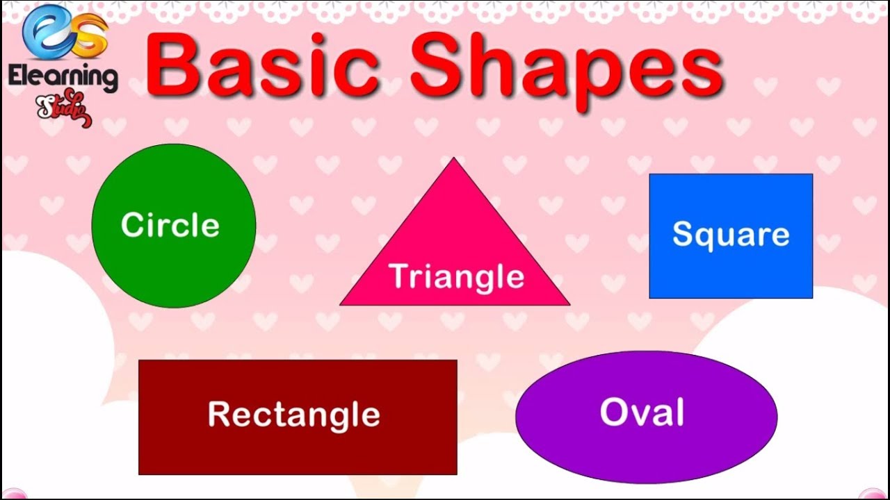 Learn About Shapes Basic Shapes Shapes Youtube