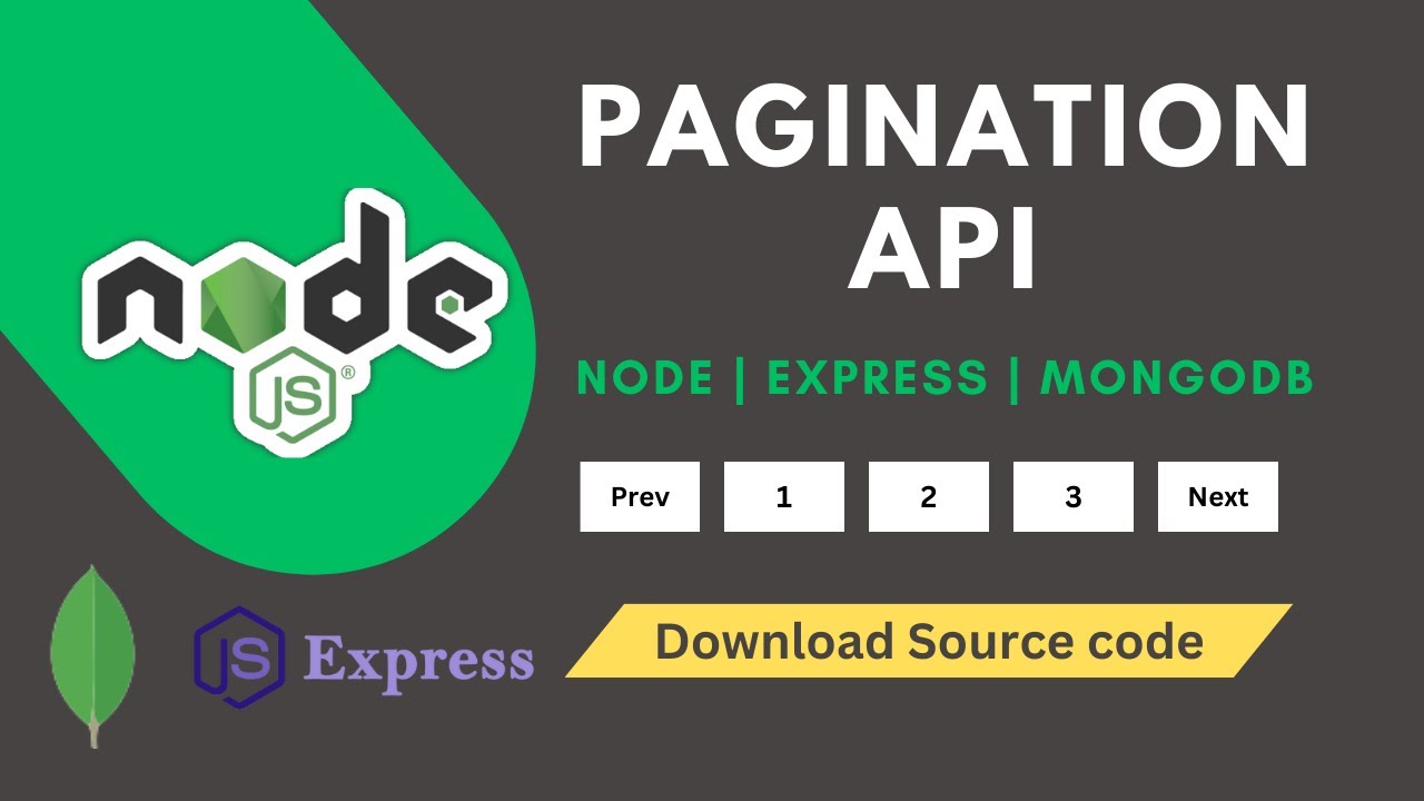 Create Pagination Api Node Js Express Js Mongodb Api
