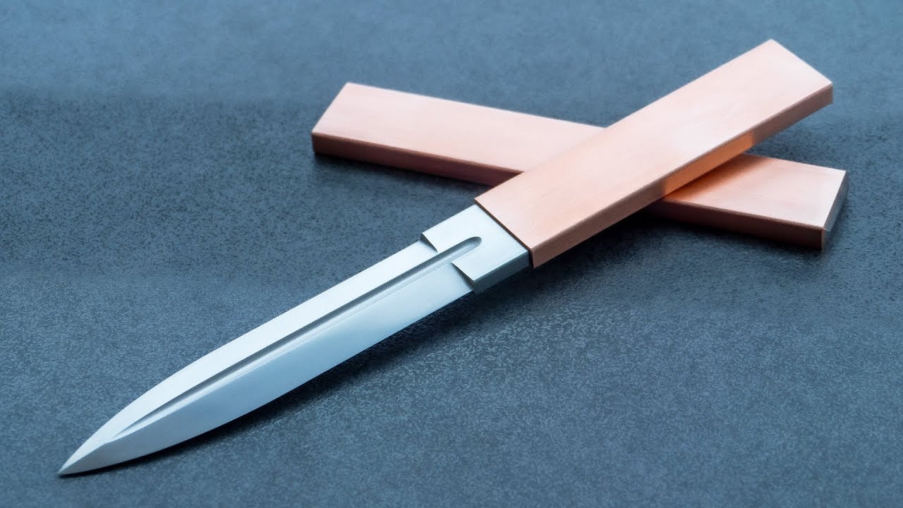 Making A Copper Sheathed Dagger