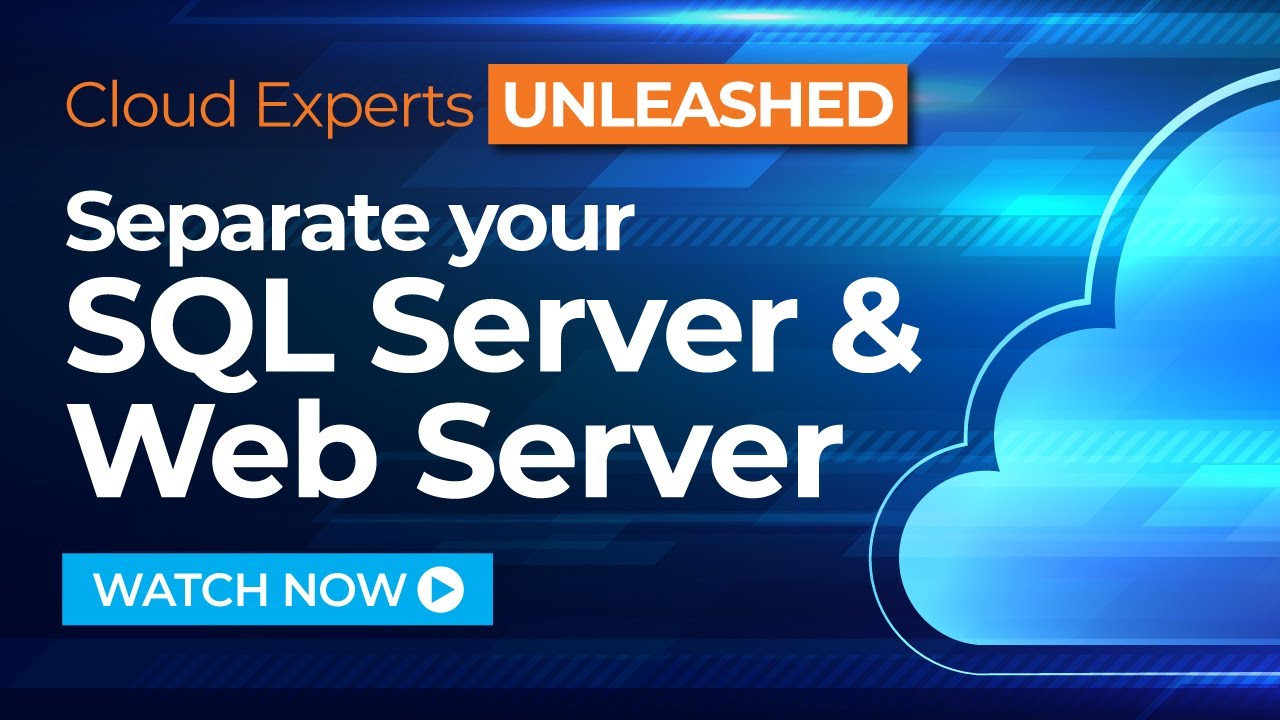 Separate Your Vps Sql And Web Server Youtube