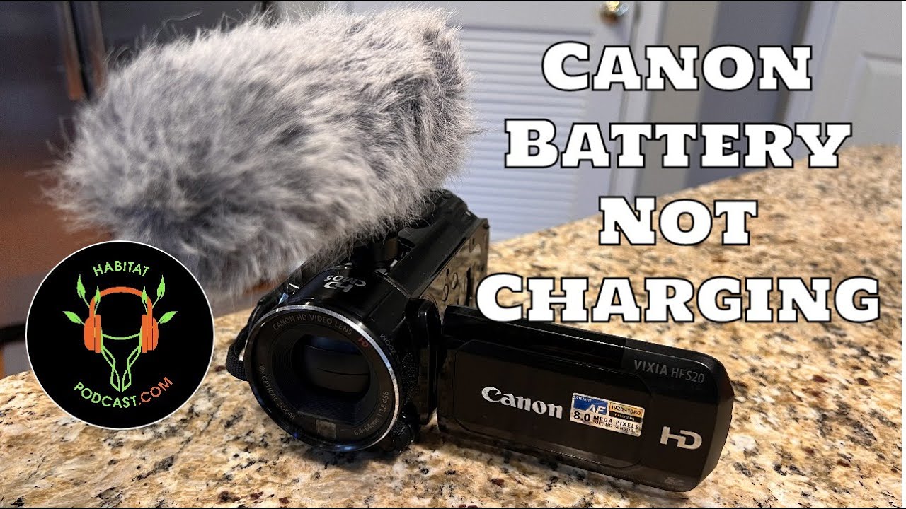 Canon Camcorder Battery Not Charging Camera Diy Fix Charger How To