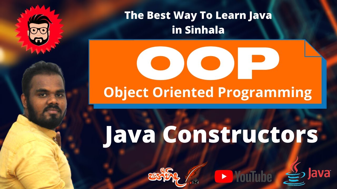 Oop 03 Java Constructors In Sinhala Youtube