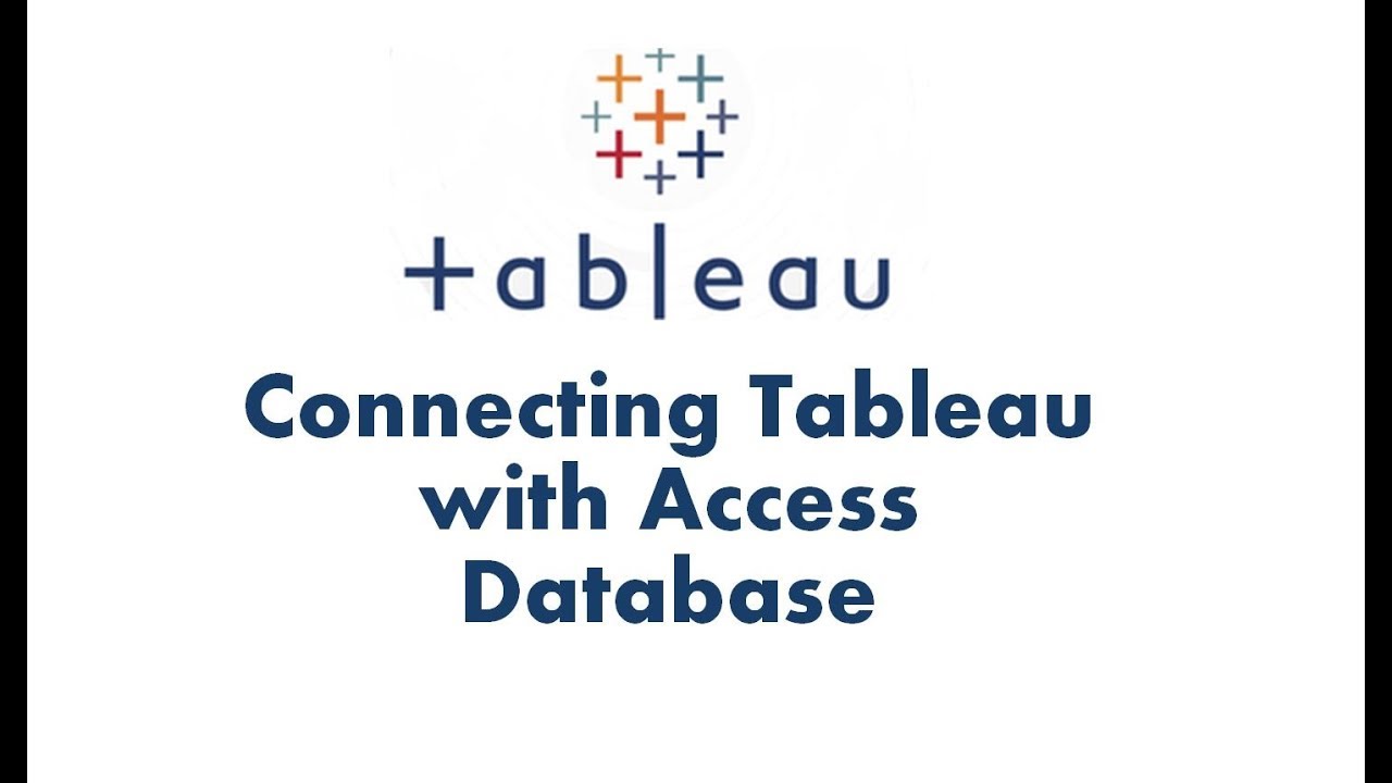 Tableau Tutorial 5 Connecting Tableau With Access Database