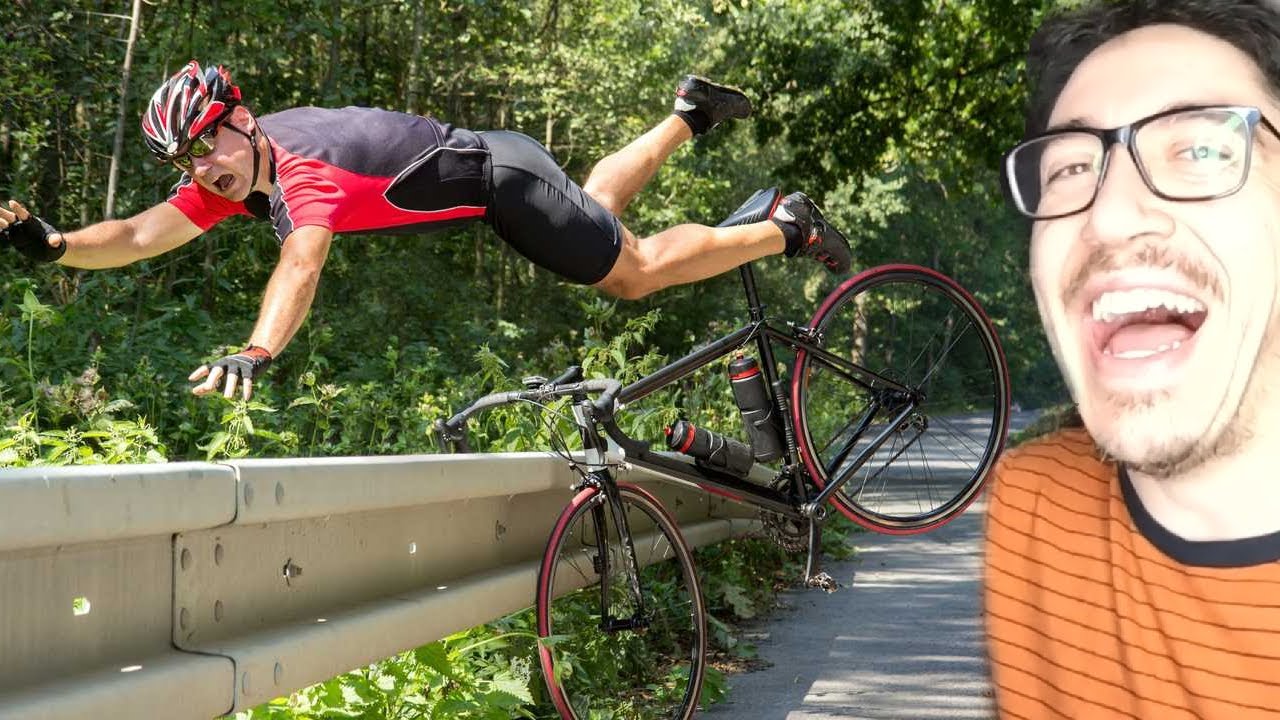 Idiots On Bikes Hilarious Cyclist Fails Crashes Compilation Youtube