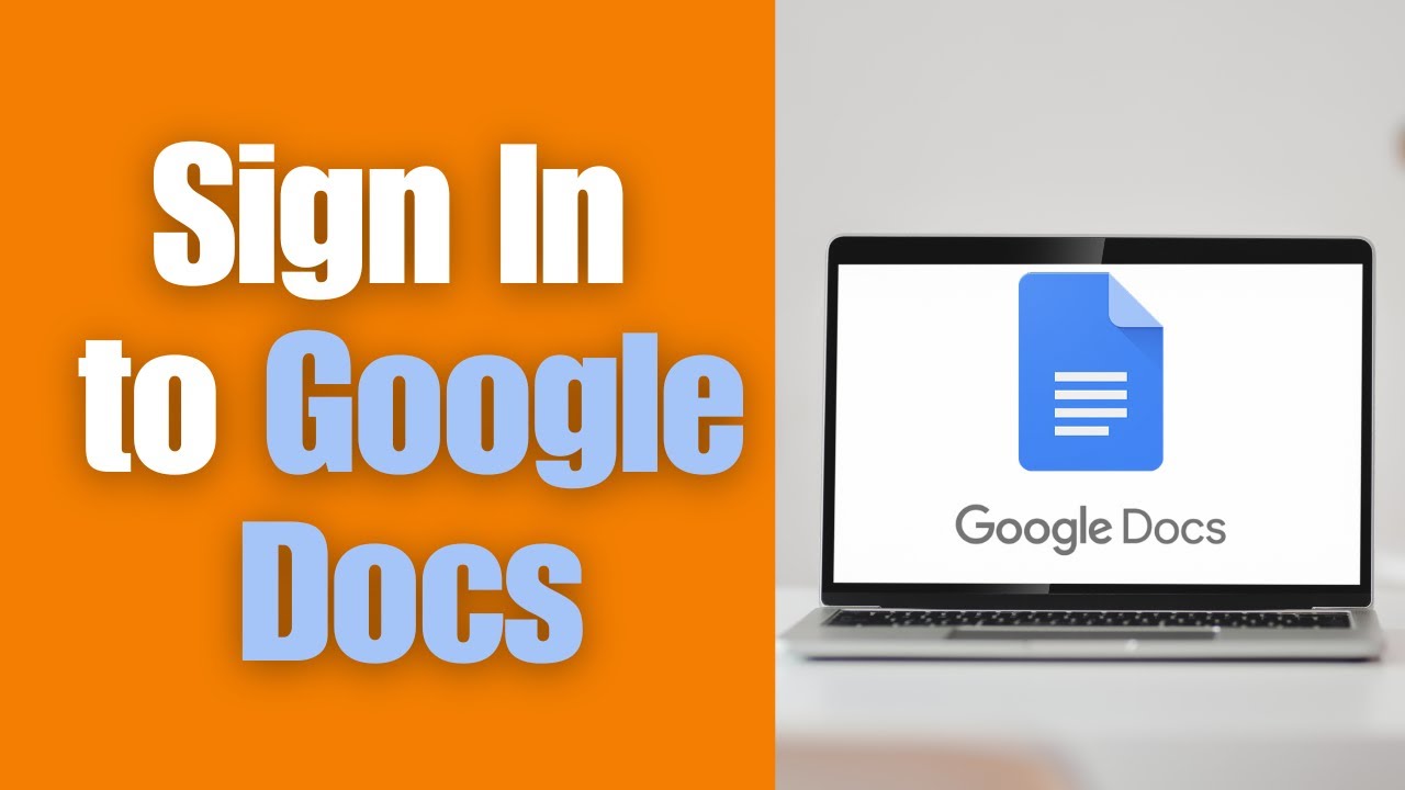 How To Sign In To Google Docs Google Docs Login Tutorial Youtube