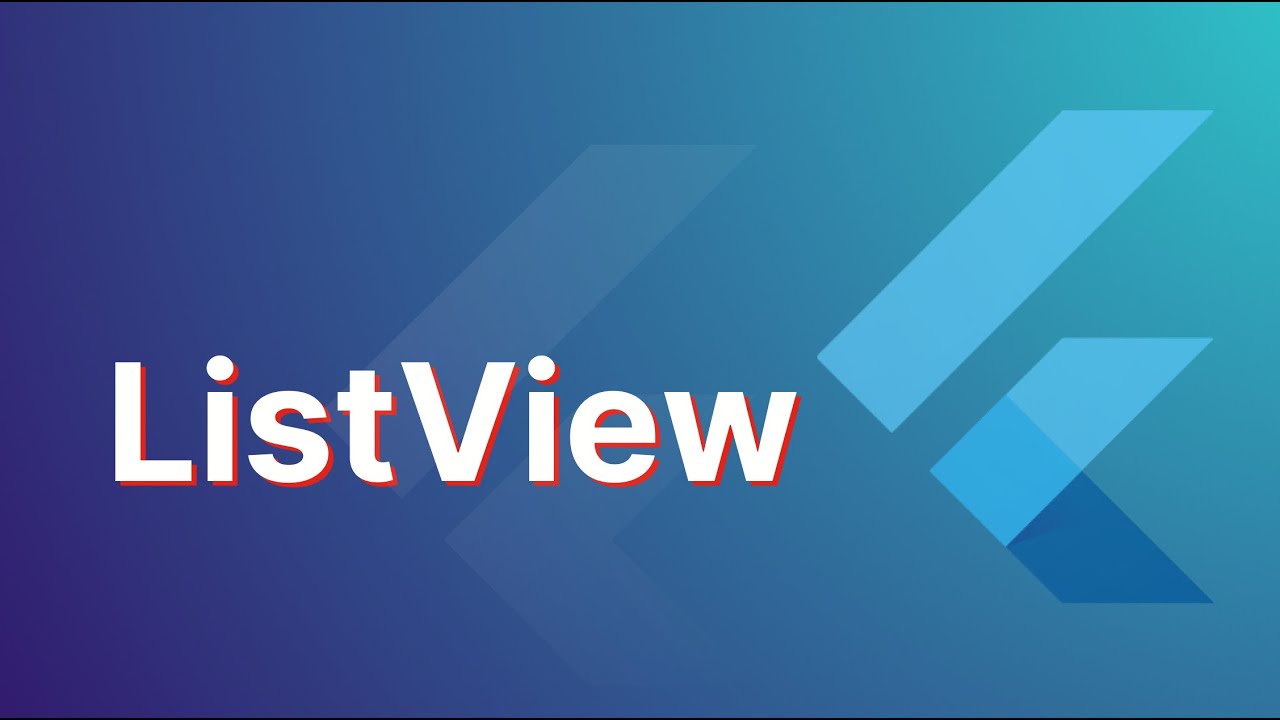 Flutter Listview Youtube