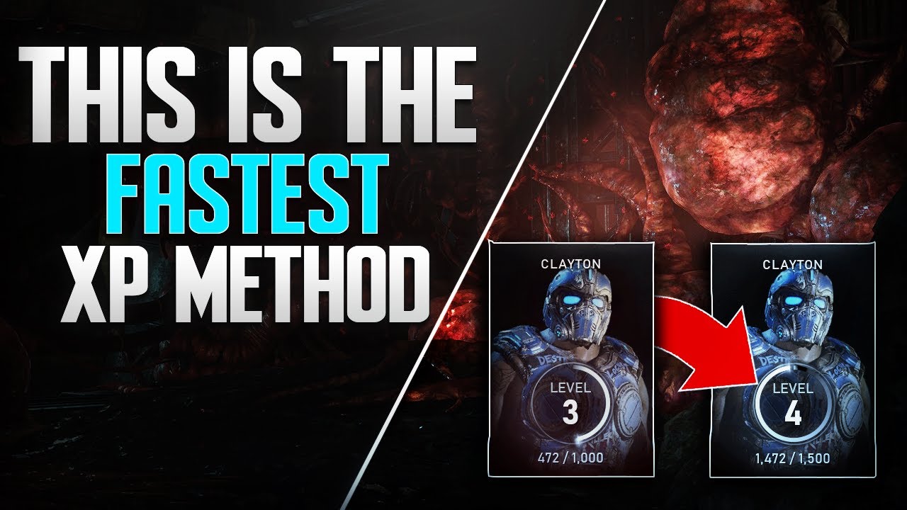This Is The Fastest Way To Get Xp In Gears 5 Escape Xp Tutorial Youtube