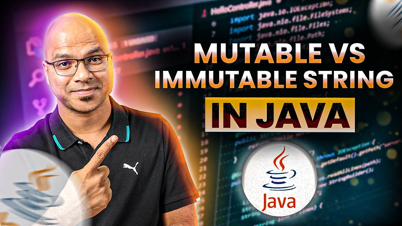 35 Mutable Vs Immutable String In Java Youtube