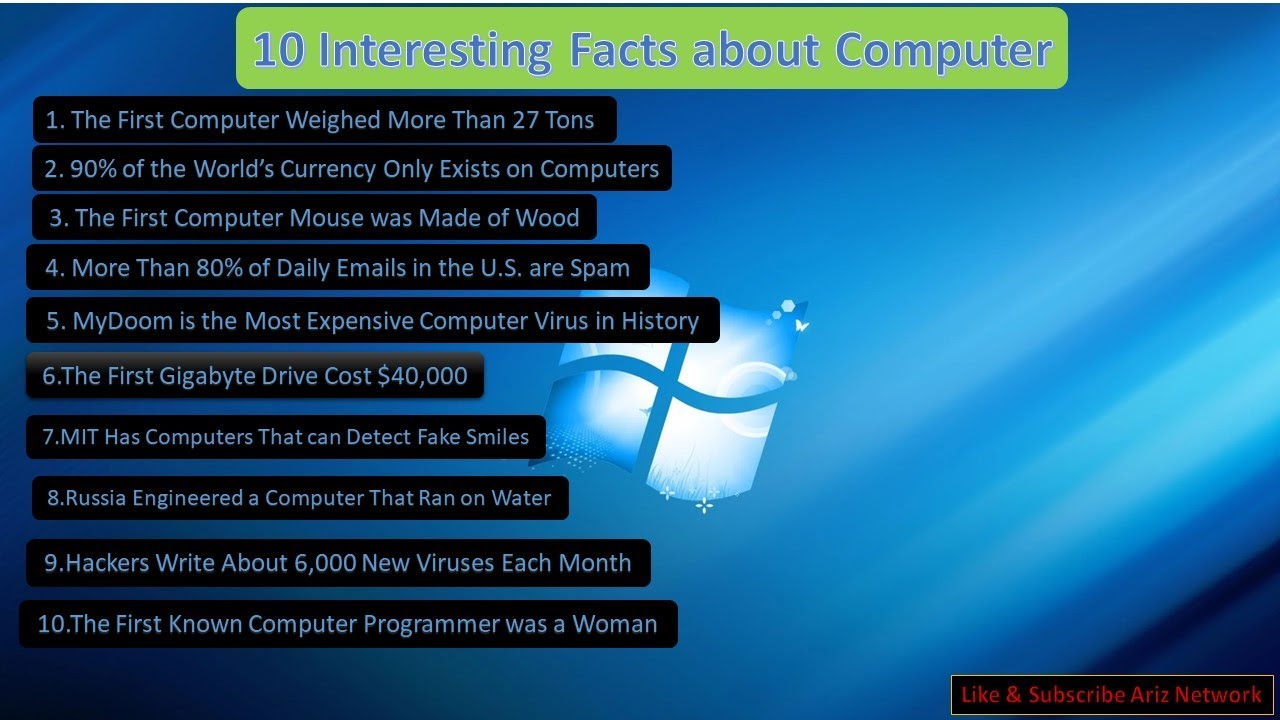 10 Facts About Computer Youtube