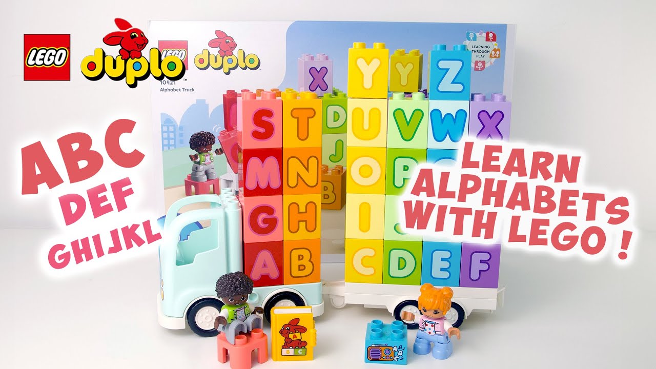 Lego Duplo Alphabet Blocks 10421 A To Z Build Learn Learning