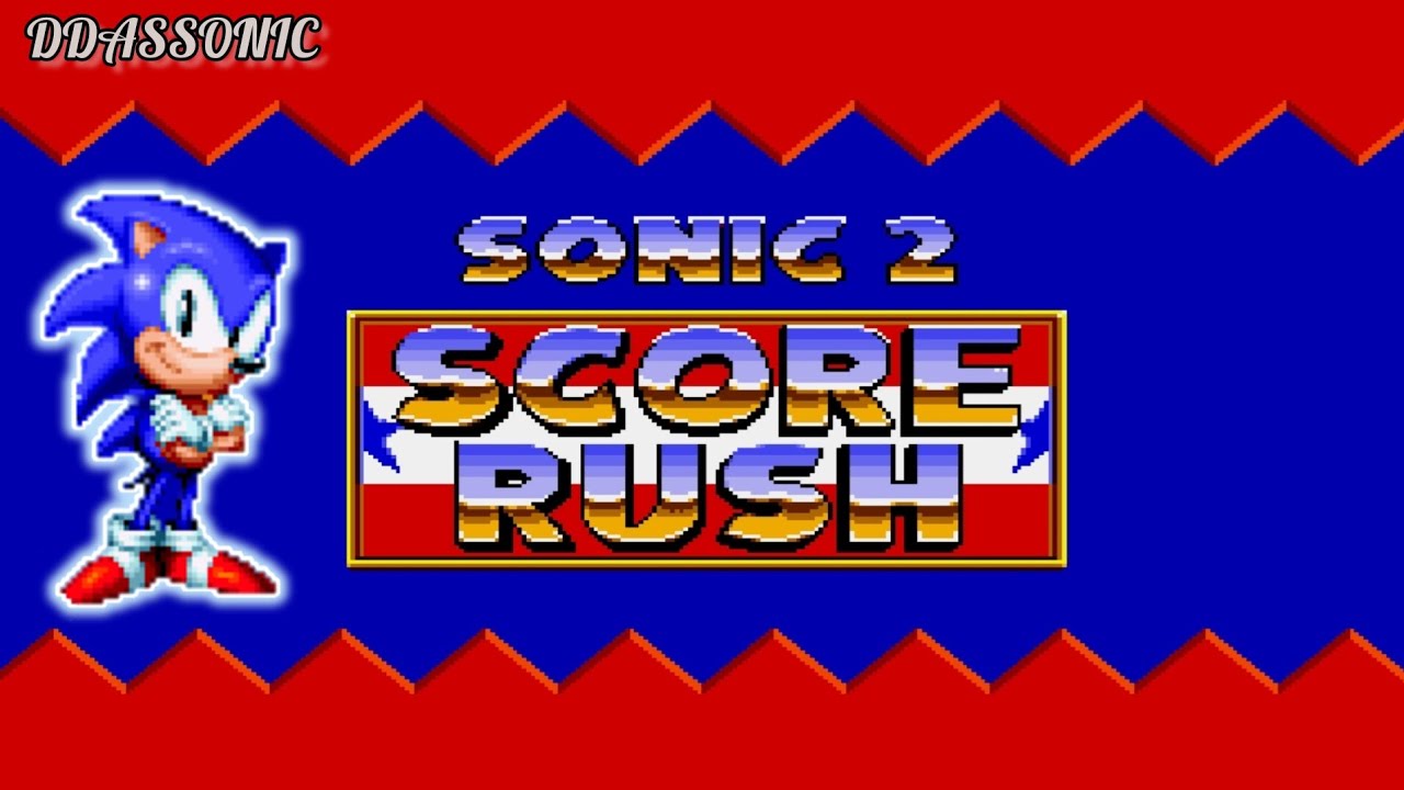 Sonic 2 Score Rush Sonic Hack Longplay Youtube