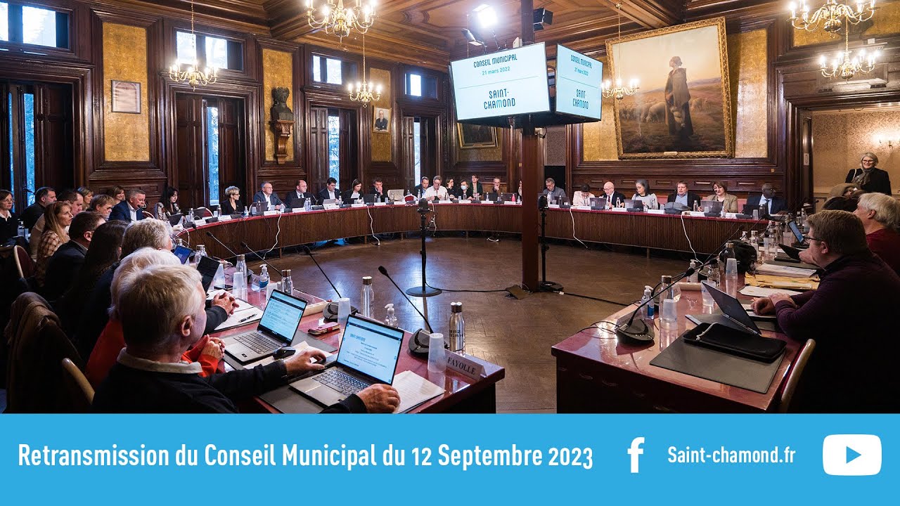 Conseil Municipal Du 12 Septembre 2023 Youtube