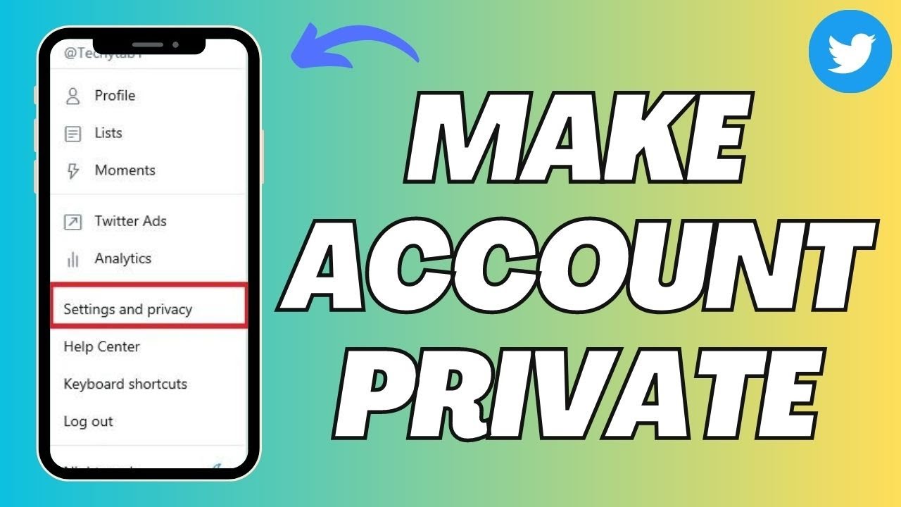 How To Make Twitter Account Private Quick Youtube