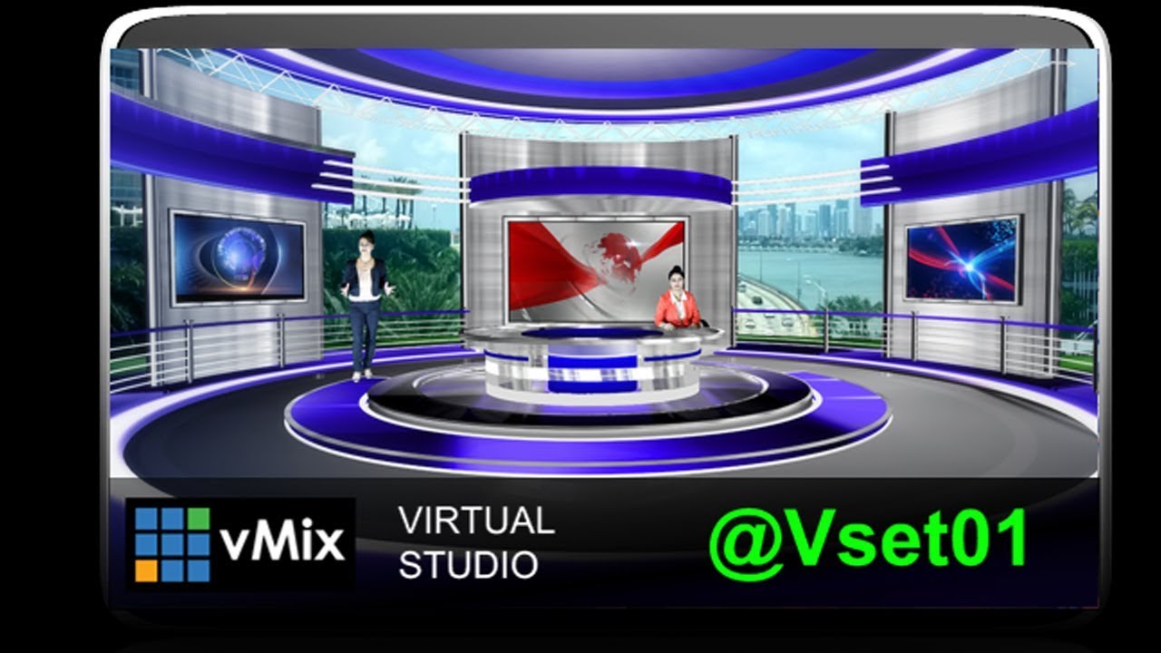 Vmix Virtualset Vset1 Youtube
