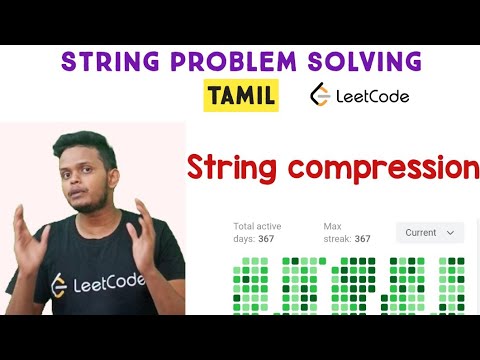 String Compression Leetcode Coding In Tamil Coding For Beginners