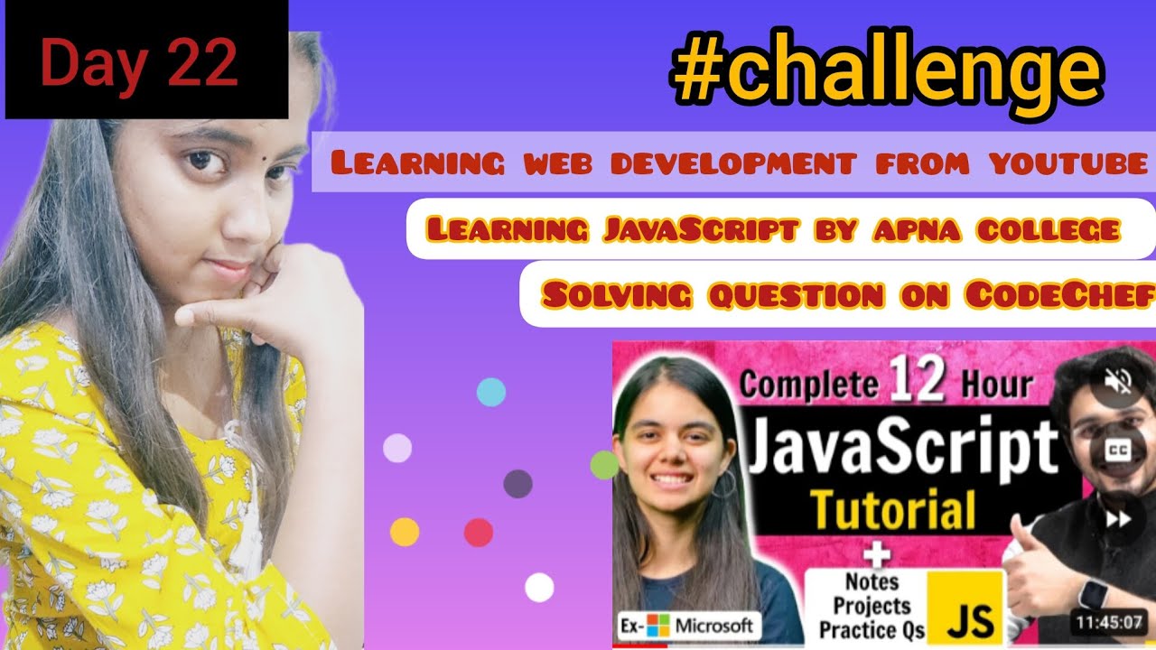 Studyvlog Learning Javascript Day 22 Web Development