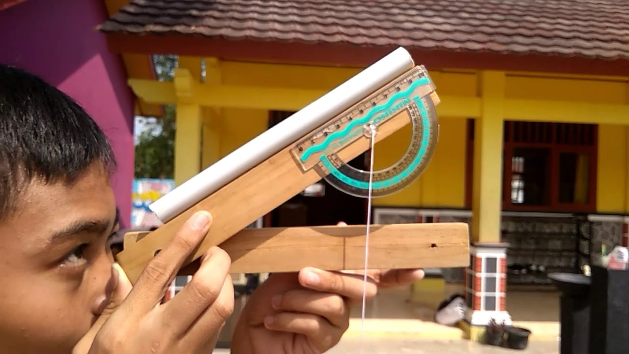 Cara Membuat Klinometer Youtube