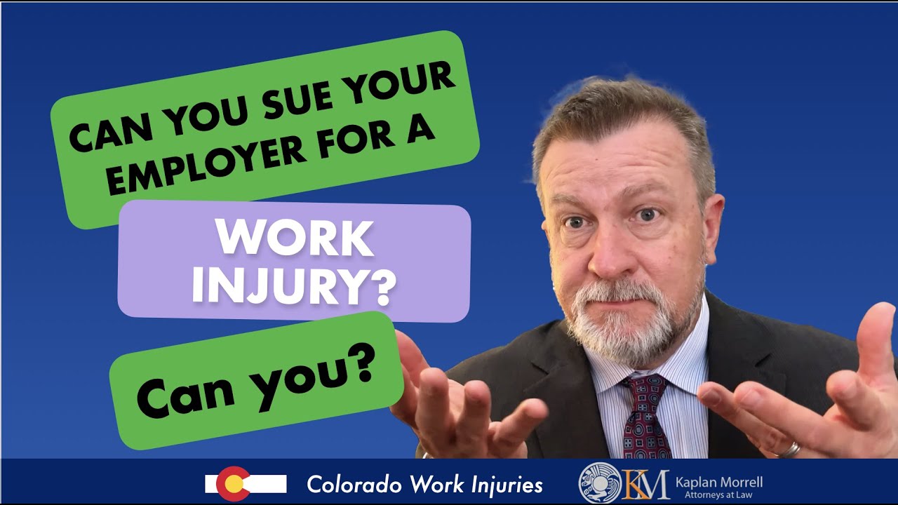 Can You Sue Your Employer For A Work Injury Youtube