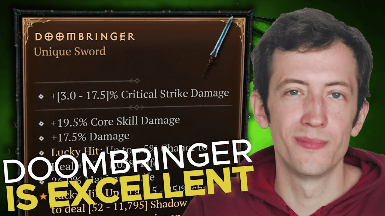 Diablo 4 Doombringer Review It S Amazing Youtube