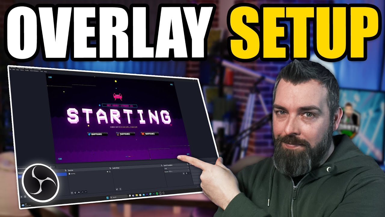 How To Add Overlays Free In Obs 2024 Overlays Youtube