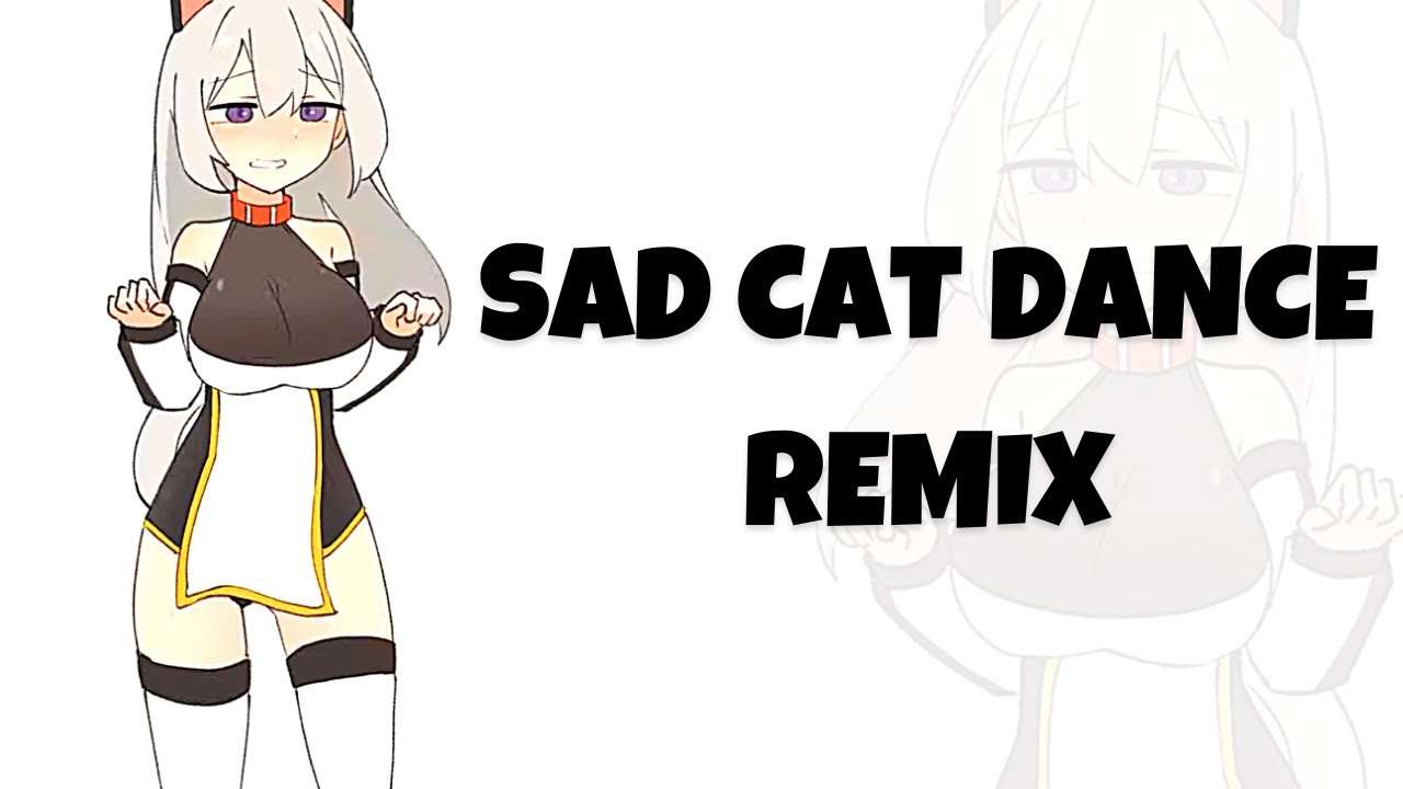 Sad Cat Dance Remix Edit Youtube