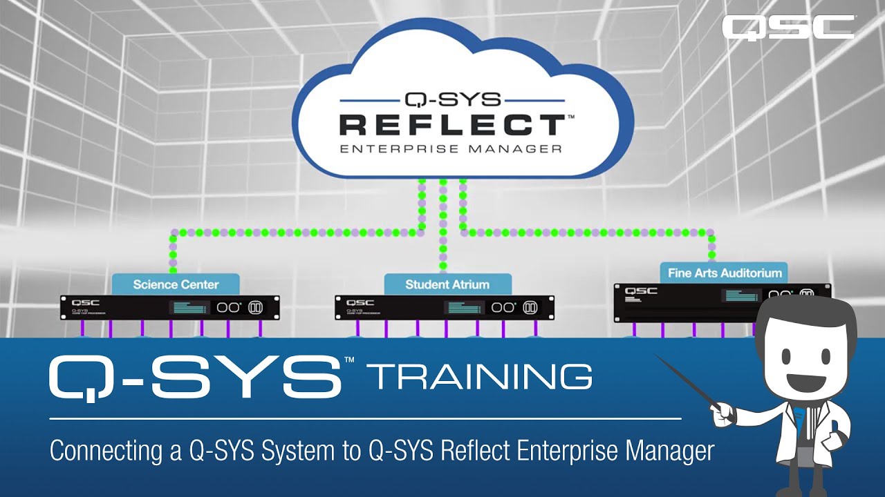 Enterprise Manager Technician Training Connecting Q Sys System To Q