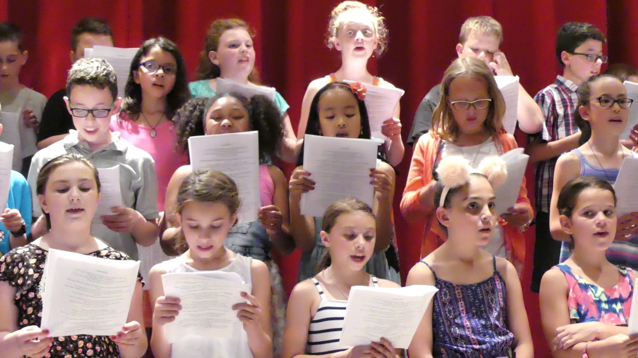 Saddlewood End Of Year 4th Grade Chorus 6 12 17 Youtube