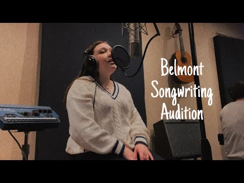 Accepted Isabel Mills Belmont Songwriting Portfolio Audition Youtube