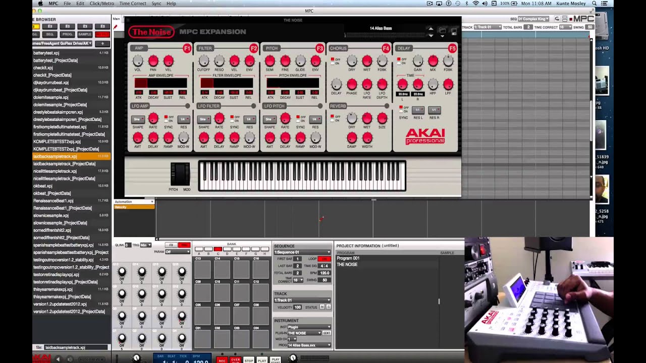 Checking Out The Akai Mpc Expansion The Noise For The Akai Mpc