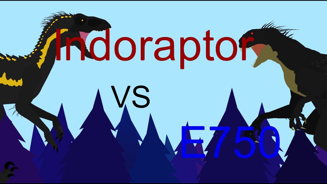 Indoraptor Vs E750 Scorpius Rex Sticknodes Youtube