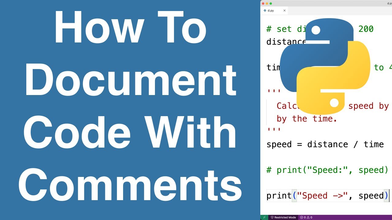 Comments Python Tutorial Youtube