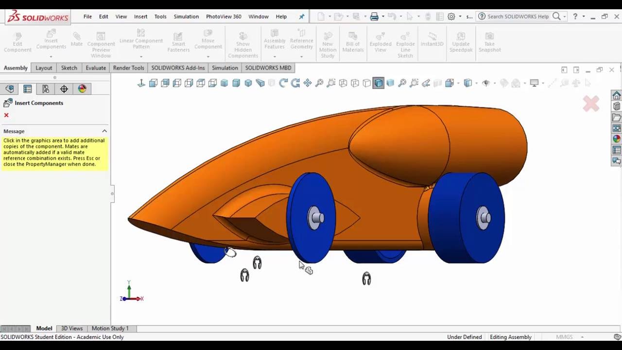 Co2 Dragster Out Side Wheels Revising Design E Clip Tutorial 29