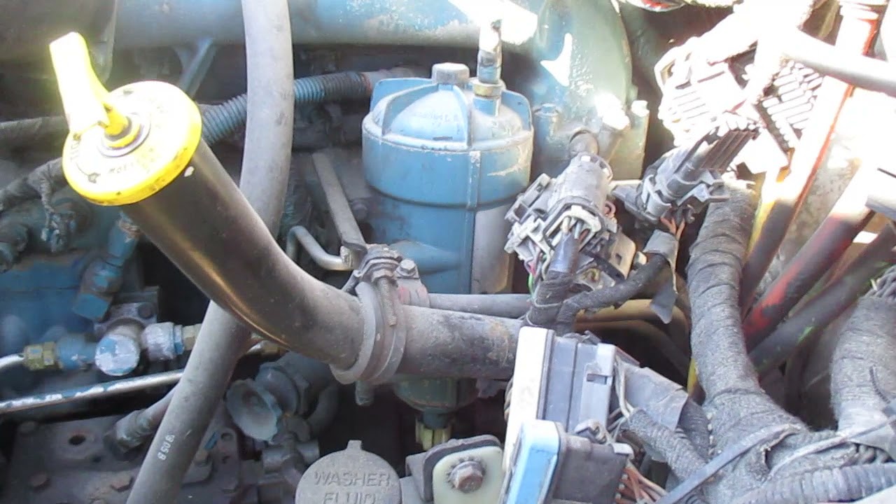 Dt466 International Engine 2006 International 4400 Youtube