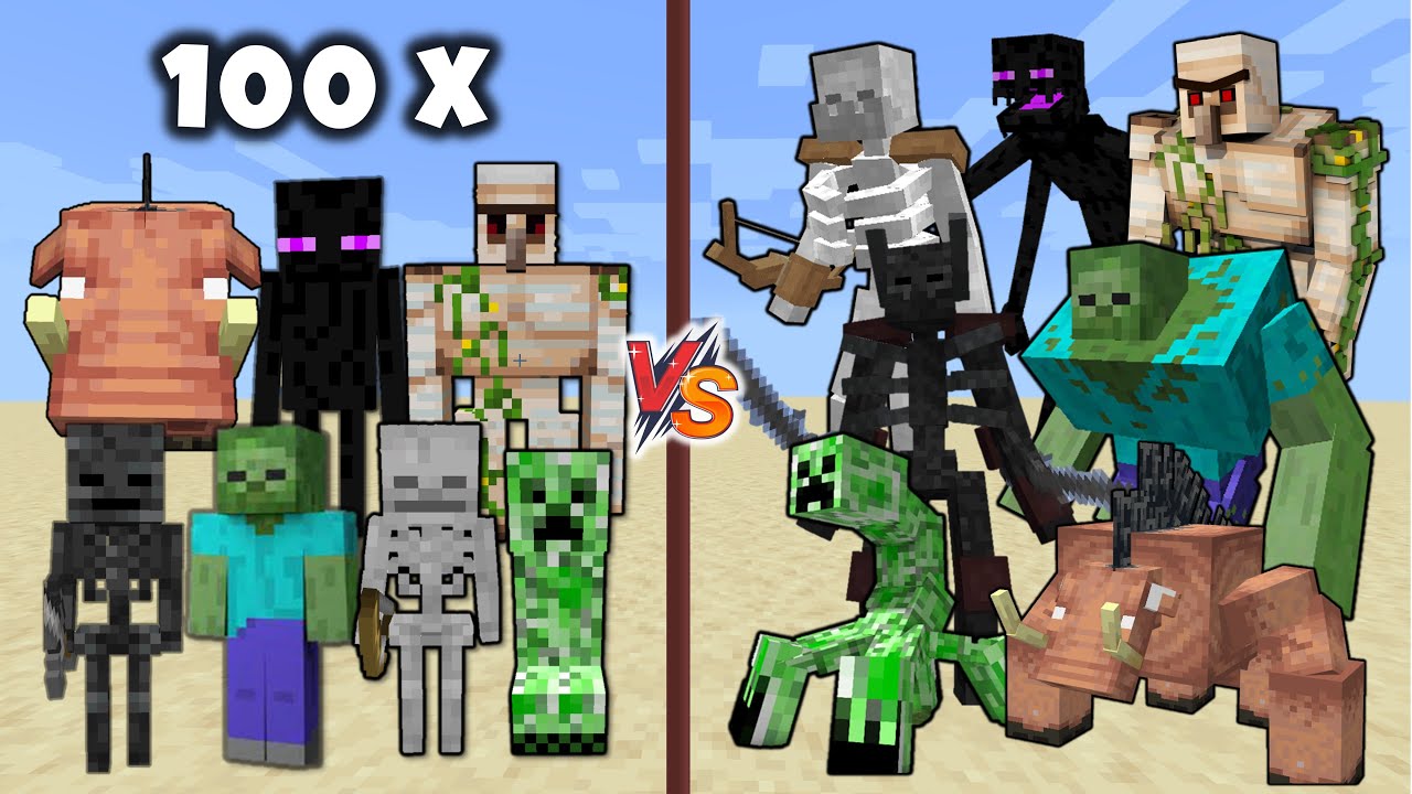 Minecraft All Mutant Mobs
