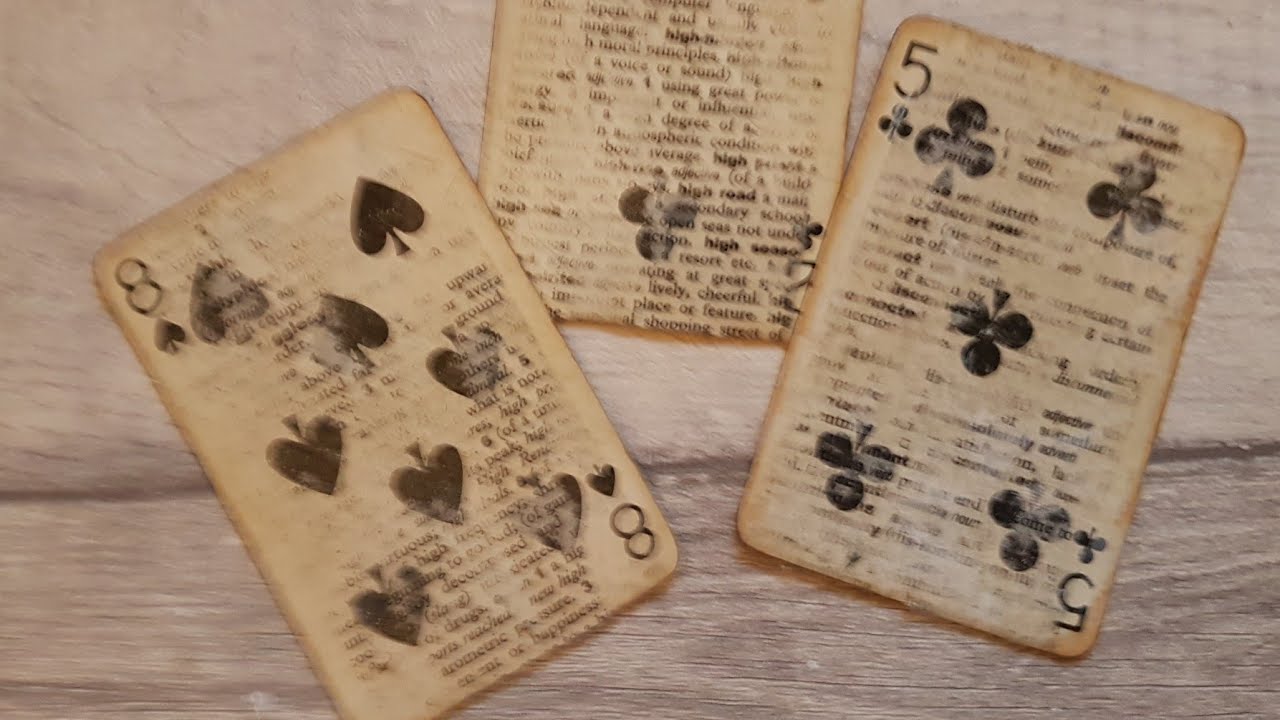 Altered Playing Cards Youtube