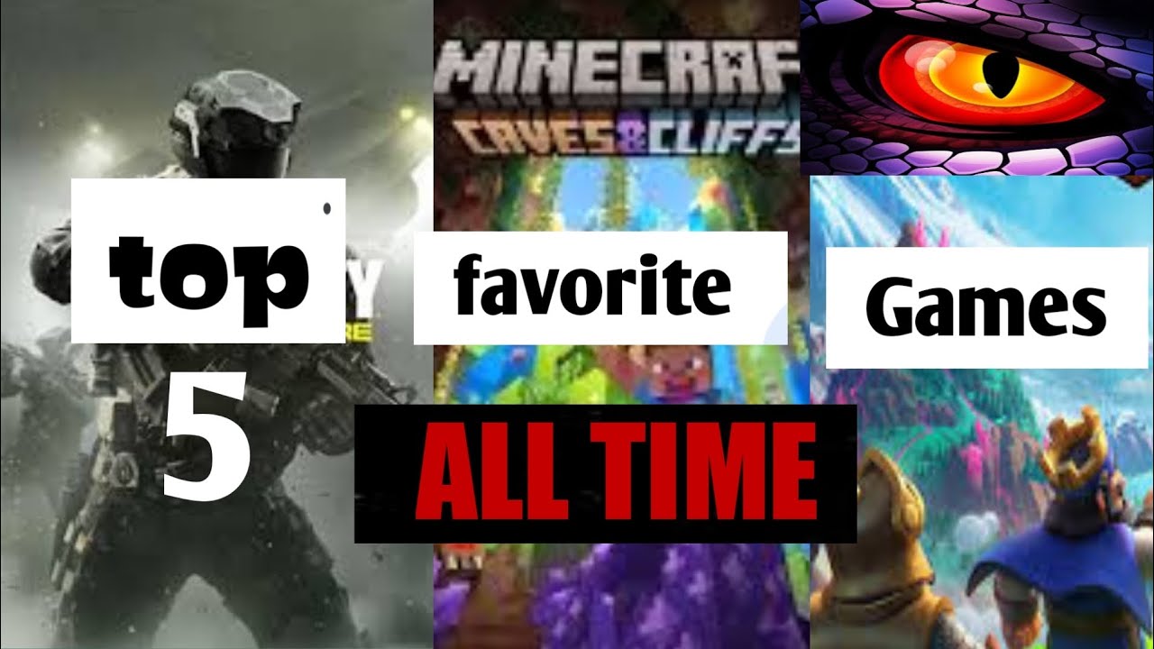 My Top 5 Favorite Games Of All Time Gaming Youtube