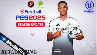 Pes 2025 Ppsspp Download Mediafire Efootball 2025 Ppsspp Kits 24 25 Hd ...