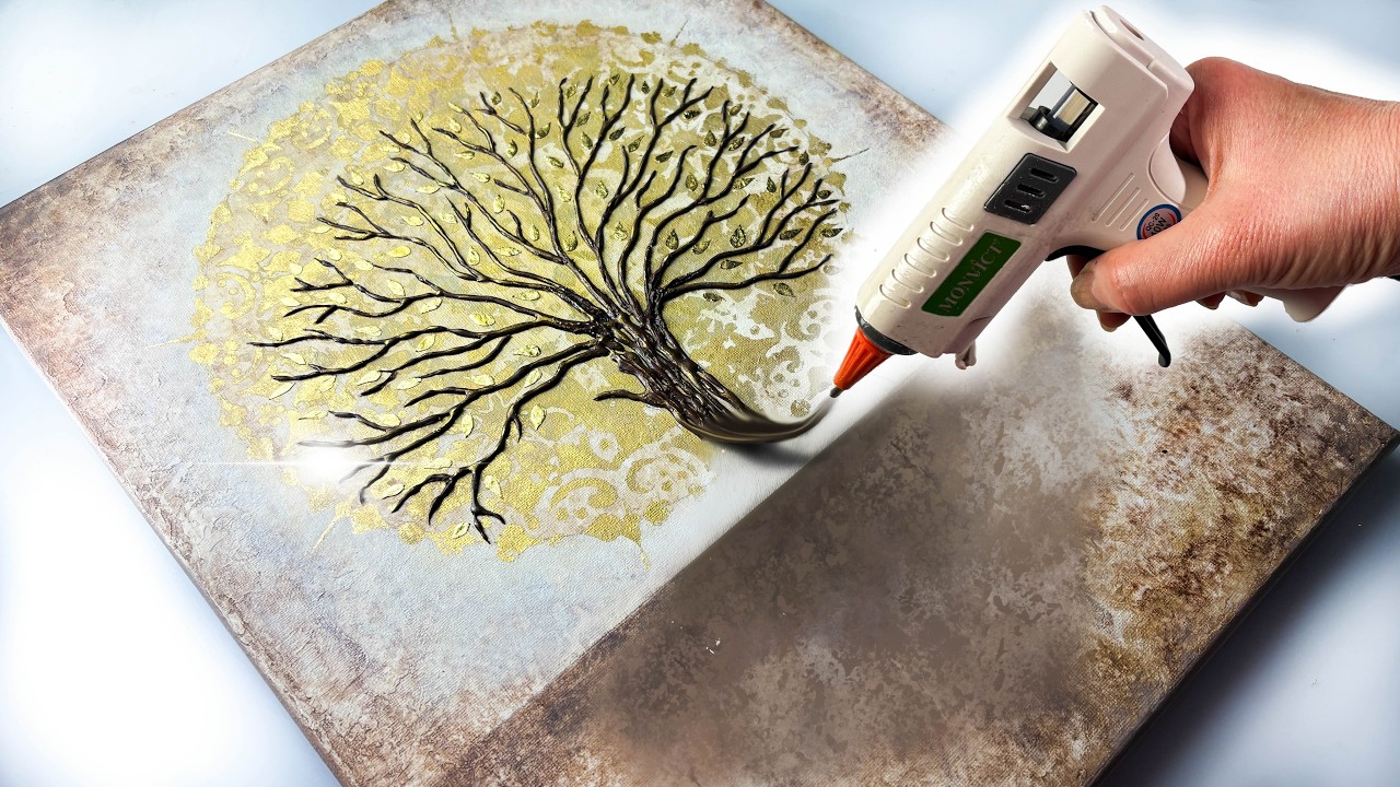 ôüá å You Can Learn The Ultimate Glue Gun Technique Stunning Tree Of Life