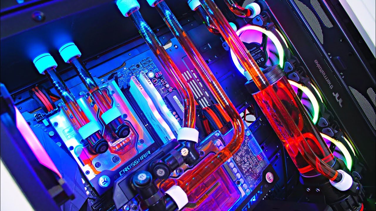 Epic 4600 Aud Custom Water Cooled Amd Gaming Pc Build Ultimate Time