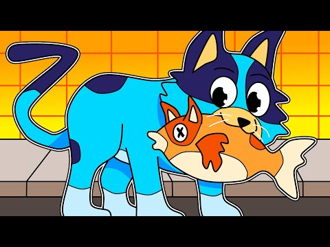 Video Bluey Y Bingo Se Convierten En Gatos En Roblox Por Mora