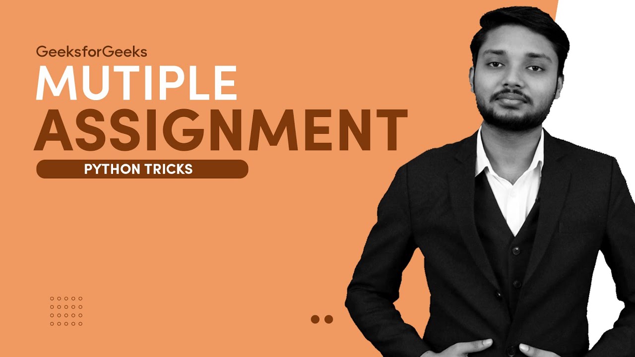 Multiple Assignment Python Tricks Youtube