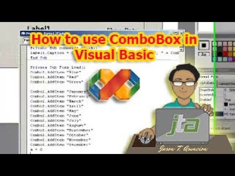 How To Use Combobox In Visual Basic Youtube