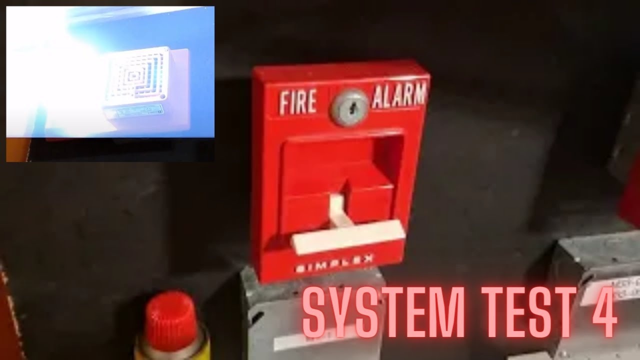 Simplex 4010 Fire Alarm System Test 4 Youtube