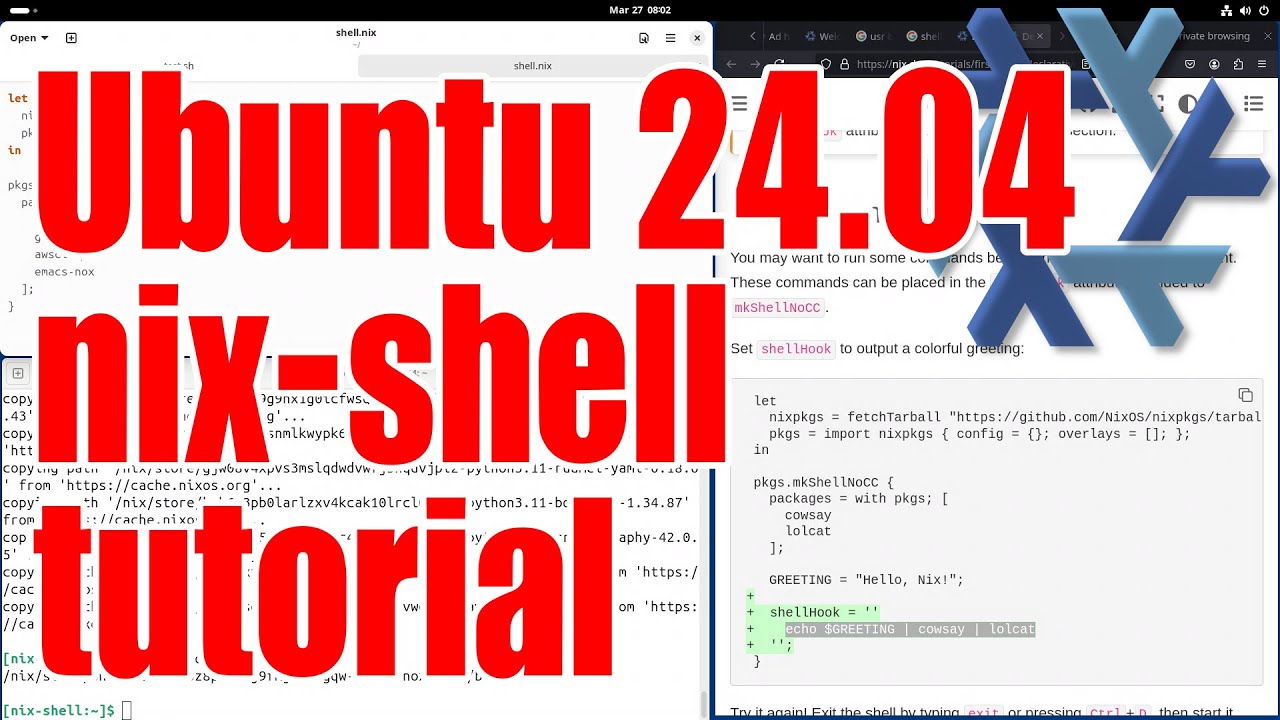 Ubuntu 24 04 Nix Shell How To Install And Use Tutorial March 2025