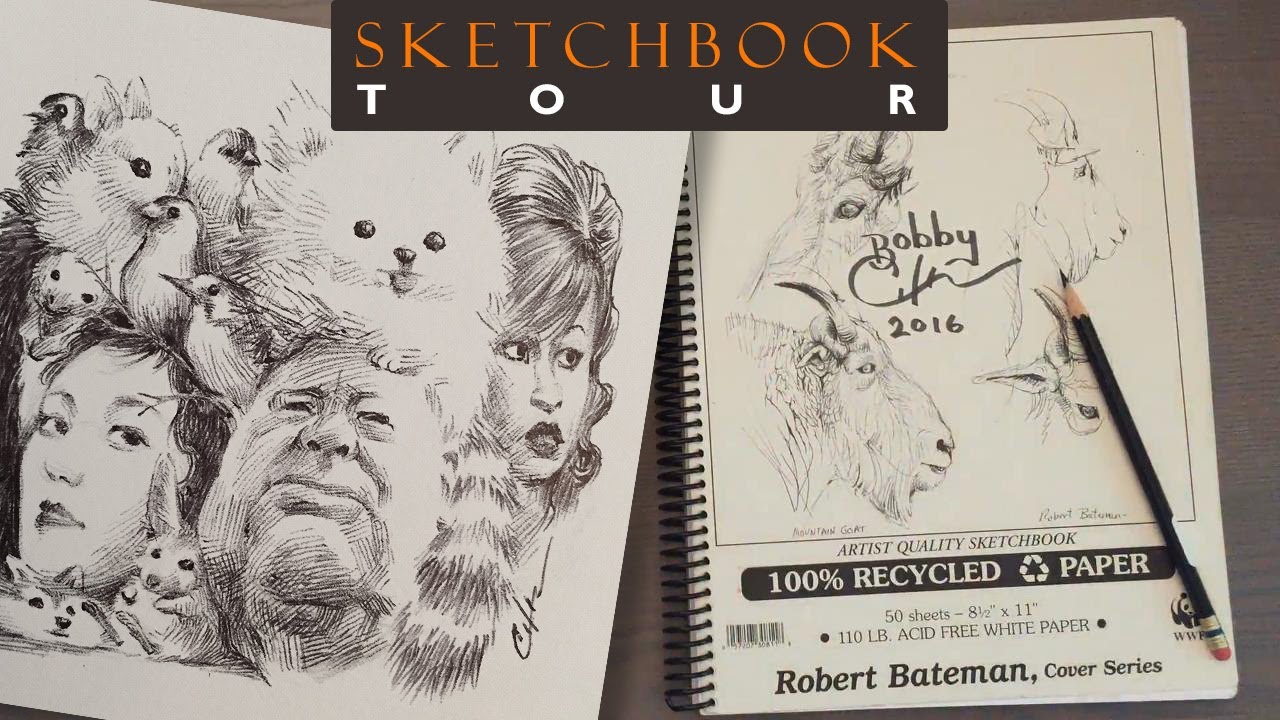 Sketchbook Tour Youtube