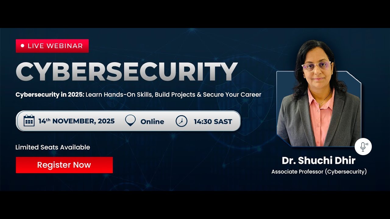 Live Webinar On Cybersecurity In 2025 Learn Hands On Skills Build